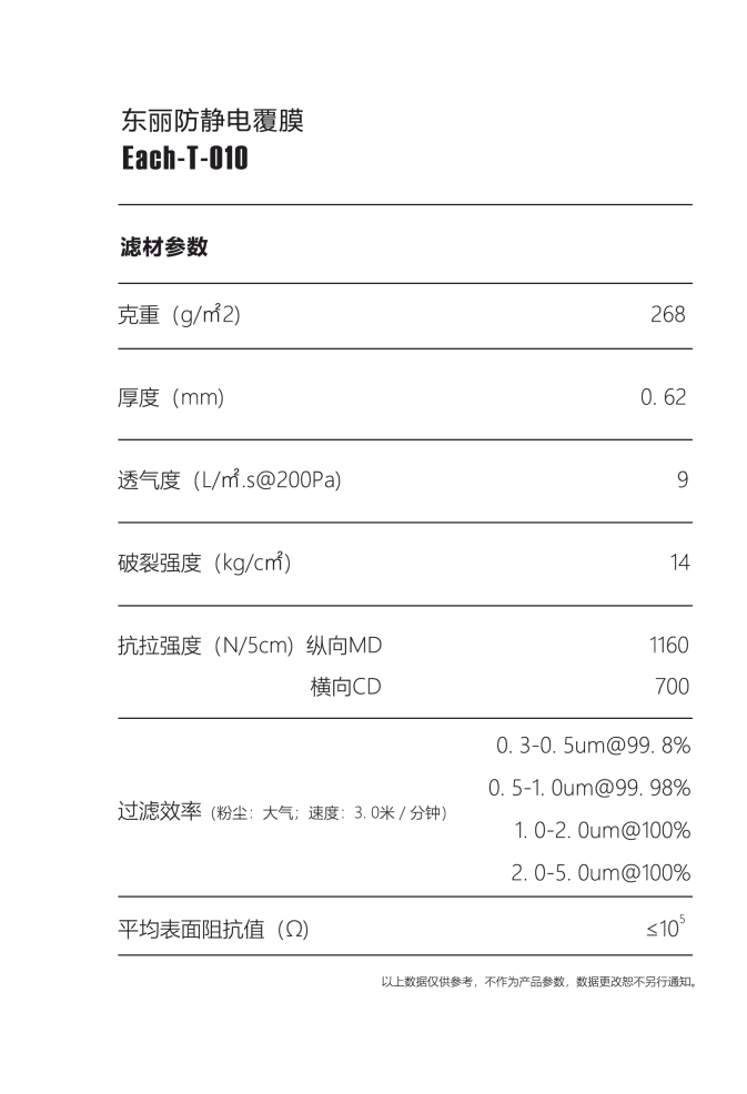 东丽防静电覆膜Each-T-010 - 我的网站江苏益启新材料科技有限公司